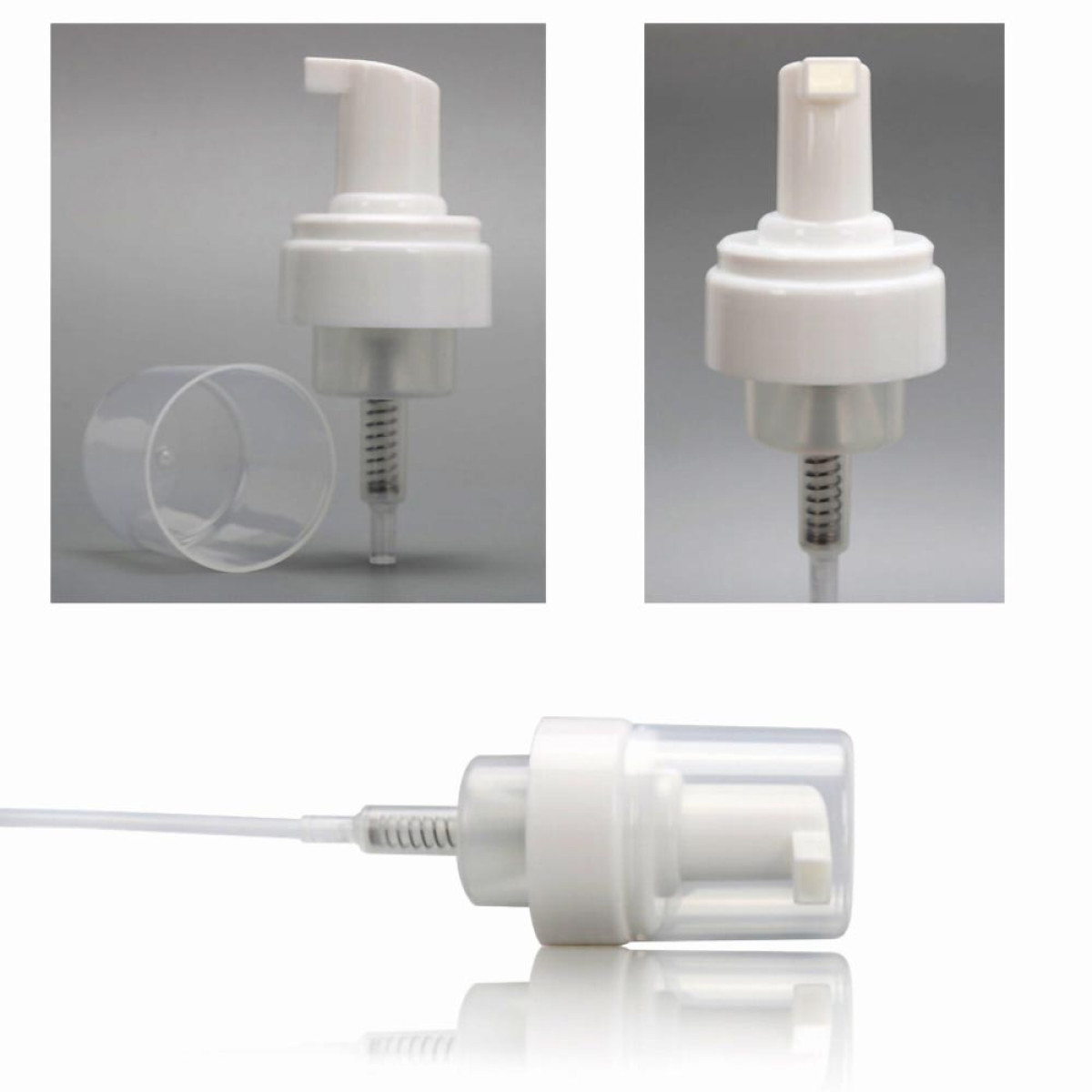 Selling 100ml/120ml/150/180ml/200ml PET Plastic Foamer Bottle With ...