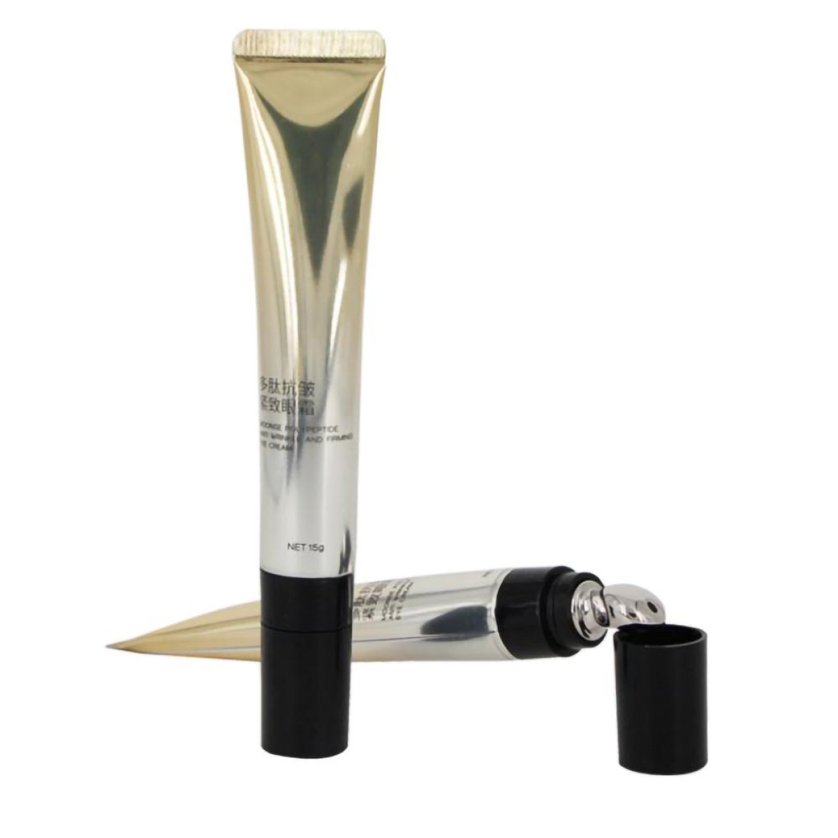 wholesale15ml metal applicator for Eye Cream cosmetic Tube Packaging